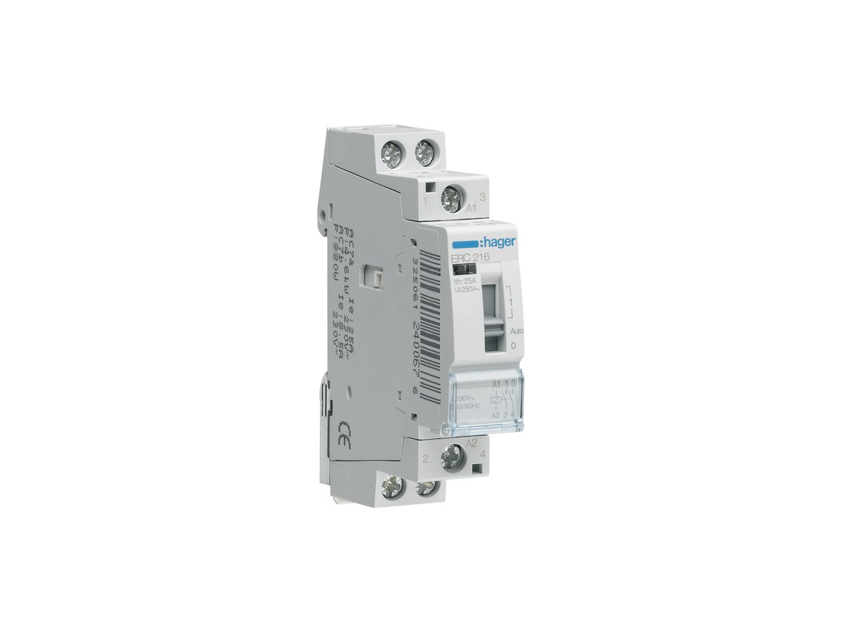 REG-Relais Hager 16A 2S 230V ERC216 - Elektrogrosshandel