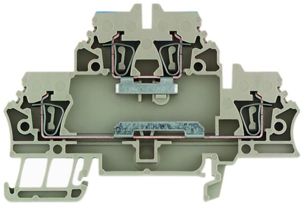 Mehrstock-Reihenklemme Weidmüller ZDK 2.5N-DU Zugfeder 2.5mm² 2 Etagen ...