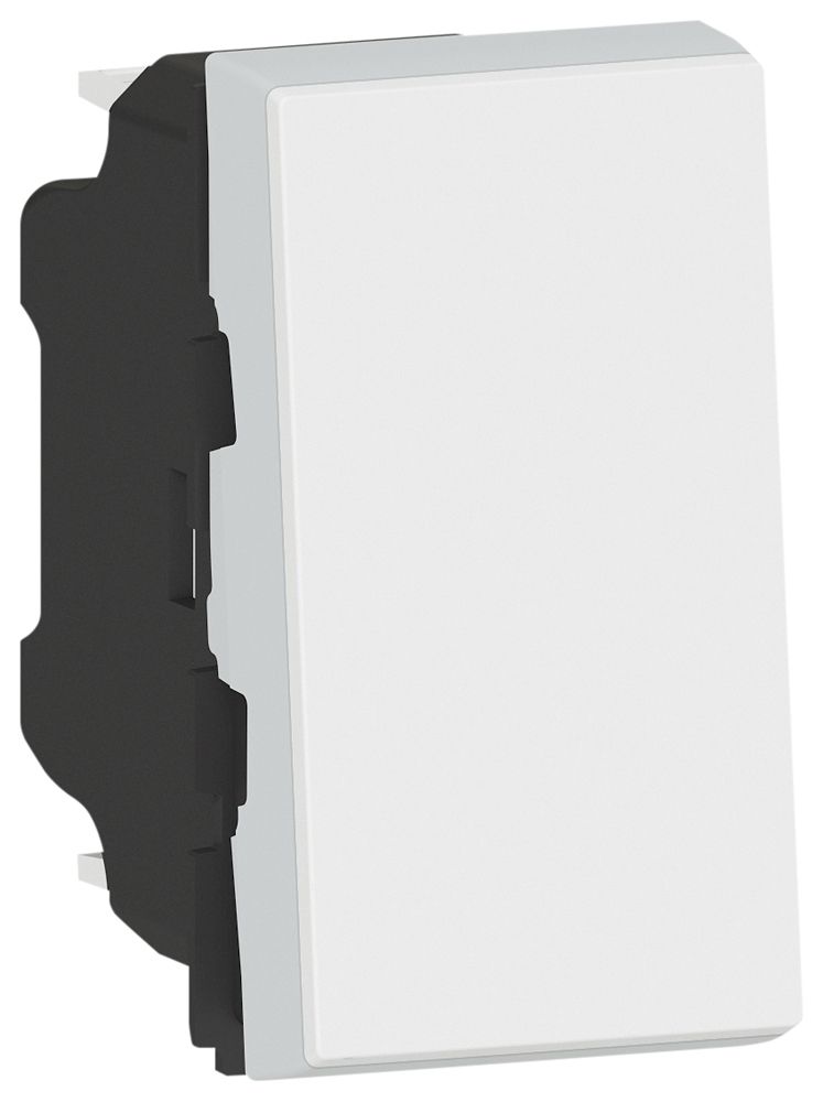 Wipptaster MOS 6A 1 Modul weiss - Elektrogrosshandel