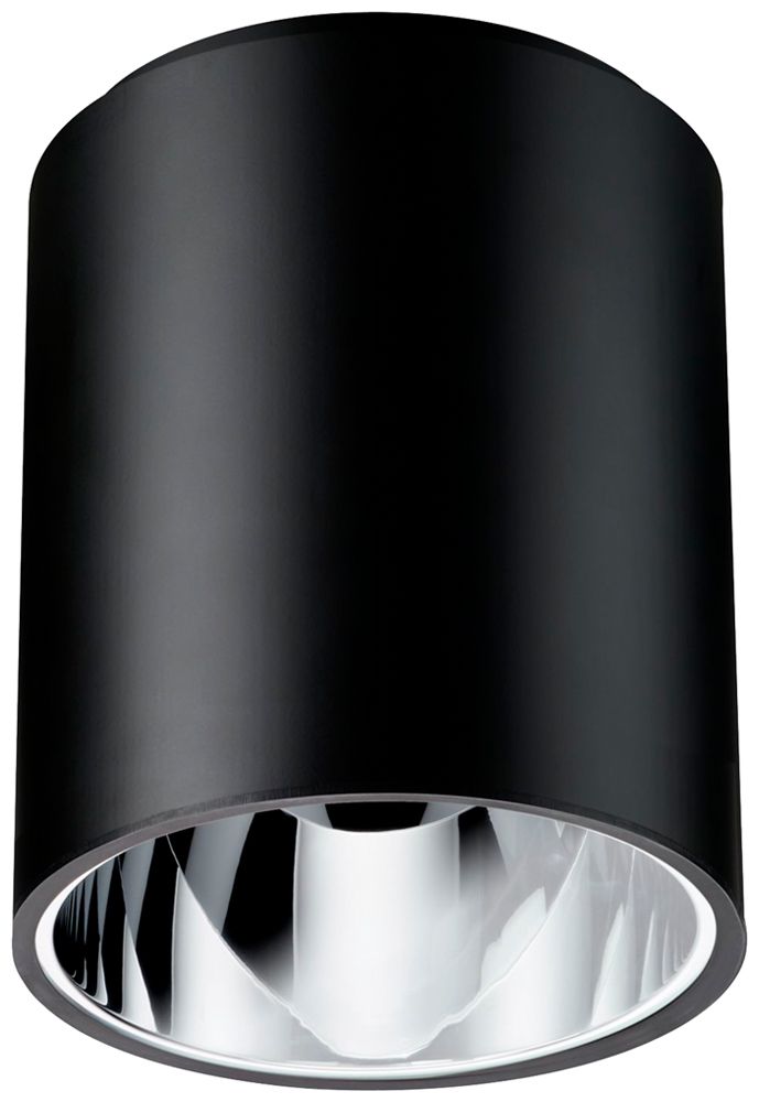 LED-Deckenleuchte Philips LuxSpace 10.8W 2000lm 4000K Ø200×230 schwarz ...