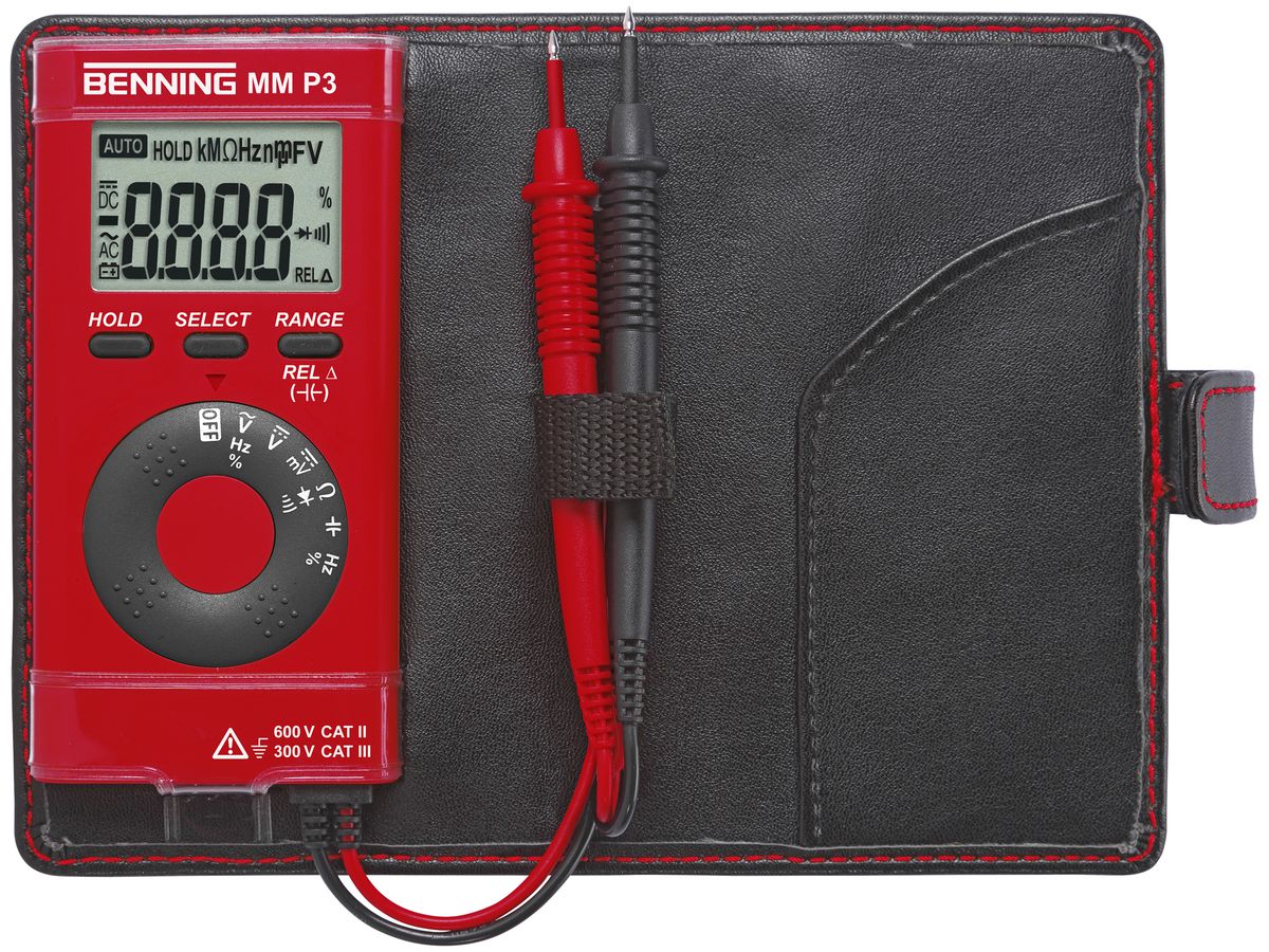 Digital-Multimeter Benning MM P3 600VUC 40MΩ CAT III 300V ...