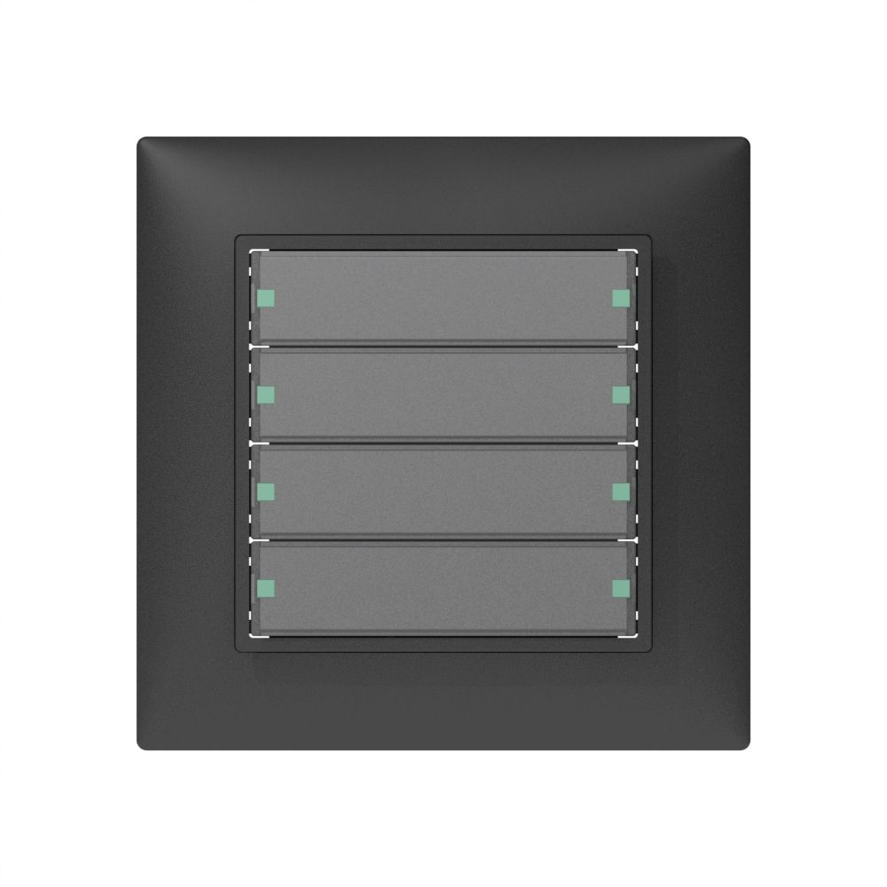 UP-Tastsensor ABB SIDUS KNX Typ-B 4/8, anthrazit - Elektrogrosshandel