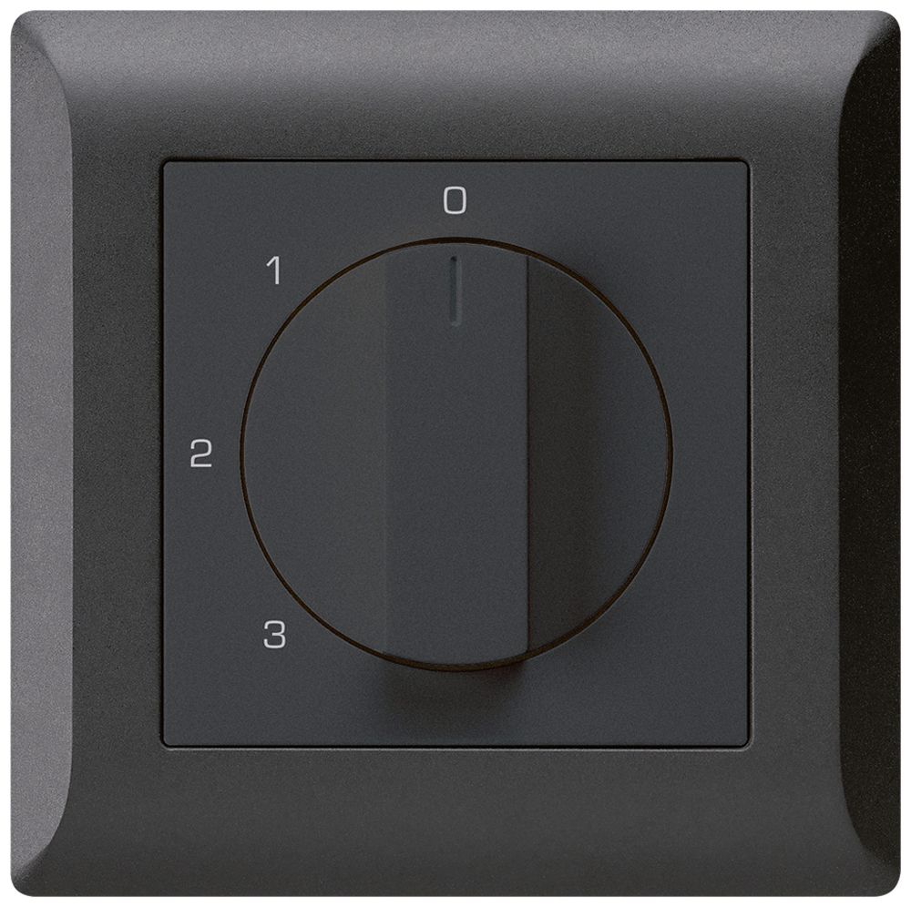 UP-Drehschalter kallysto.line 5/1L schwarz - Elektrogrosshandel