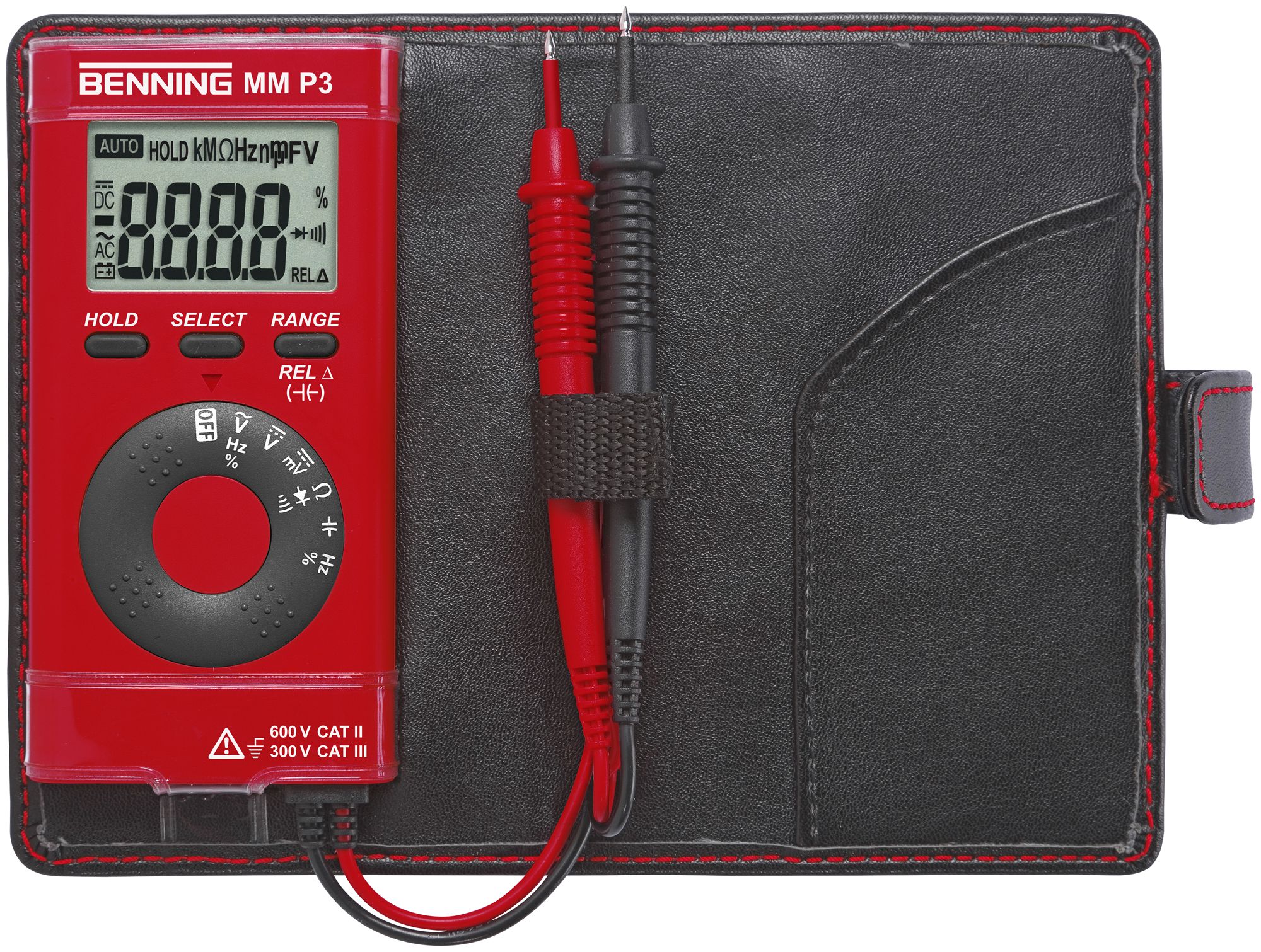 Digital-Multimeter Benning MM P3 600VUC 40MΩ CAT III 300V ...