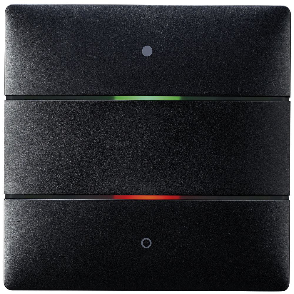 UP-Tastsensor KNX Theben iON 102, 2-fach, mit Temperatursensor, schwarz ...