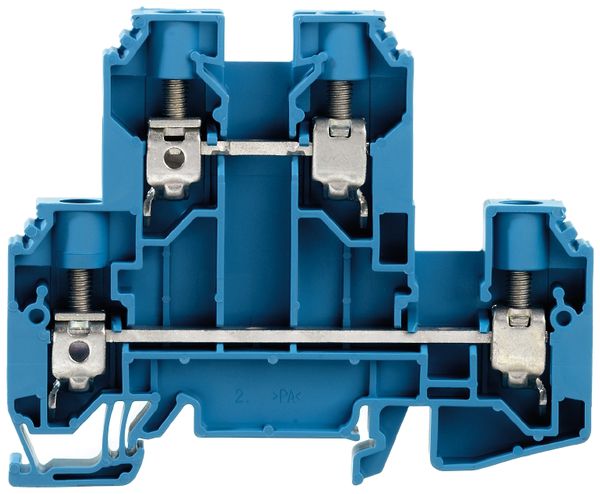 Mehrstock-Reihenklemme Weidmüller WDK Schraubanschluss 10mm² 2 Etagen ...