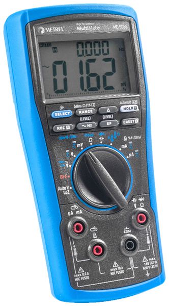 Digital-Multimeter METREL MD 9055 TRMS 1000V AC/DC 10A AC/DC ...