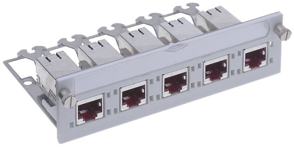 Universaleinheit Kat.6A 5RJ45/S - Elektrogrosshandel