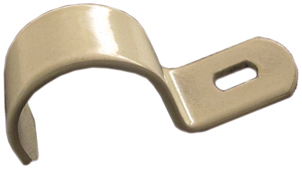 Bride Plica 1-lappig M32 Stahl lackiert hellgrau - Elektrogrosshandel