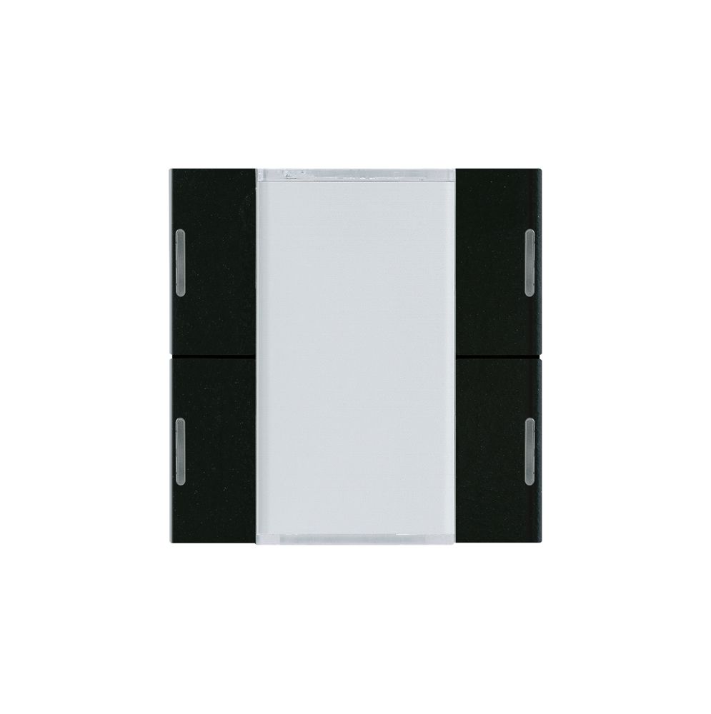 Tasterfront Hager basico KNX 4-fach LED schwarz 45×45mm ...
