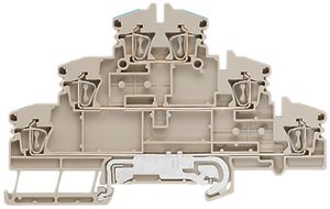 Mehrstock-Reihenklemme Weidmüller ZDLD 2N/PE/L/N Zugfeder 2.5mm² 3 ...