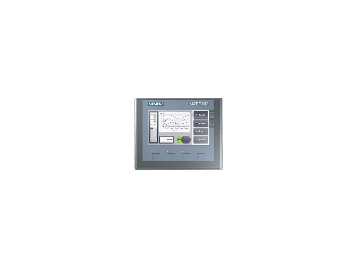 Touchpanel 4.3" Siemens SIMATIC HMI KTP400 BASIC COLOR PN, 65K Farben ...