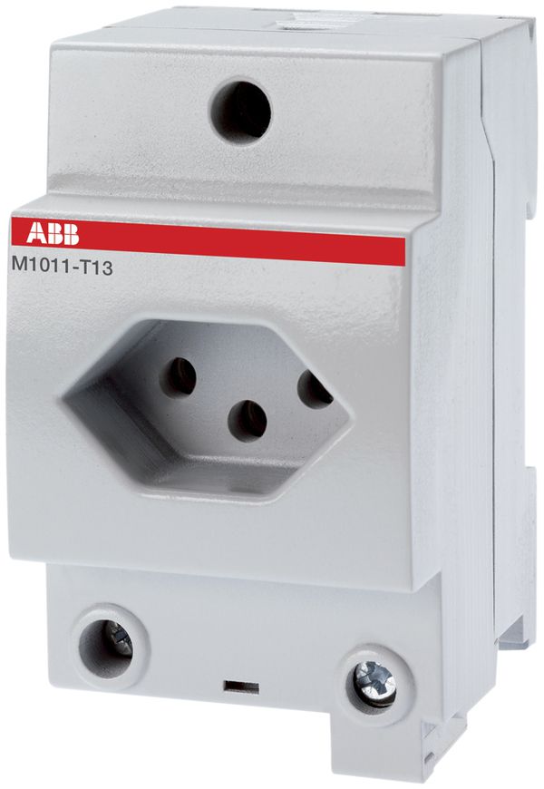 EB-Steckdose ABB T13 DIN grau - Elektrogrosshandel