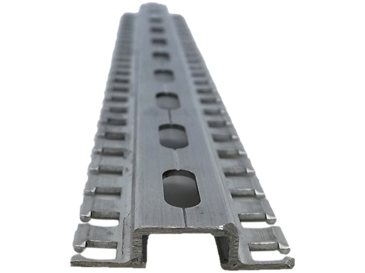 Kombi-Profilschiene Plica 7.5×35mm 3m, Aluminium - Elektrogrosshandel