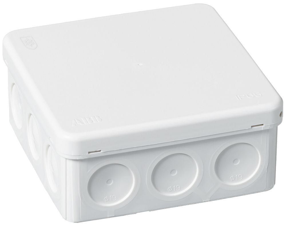 AP-Abzweigdose ELTAG ABB AP10 100×100×45mm IP65 weiss - Elektrogrosshandel