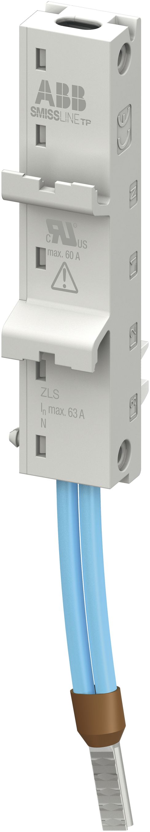 Adapter SMISSLINE TP DIN 63A N Litze 300mm unten - Elektrogrosshandel