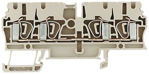 Durchgangs-Reihenklemme Weidmüller ZDU 2.5/4AN Zugfeder 2.5mm² TS35 ...