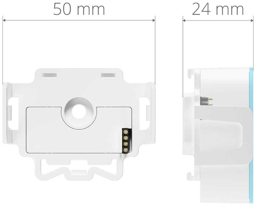 Batterie-/Montage-Adapter Plejd BAT-01, für DIN/AP-Montage von EB ...