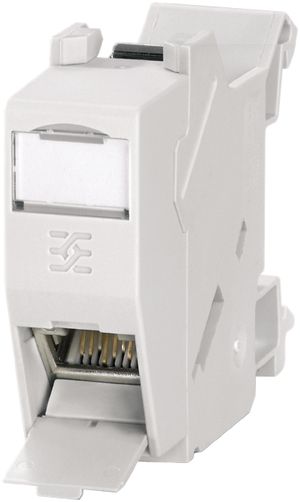 Tragschienen-Outlet RJ45 Weidmüller TIA568A TIA568B, IP20, Cat.6 ...