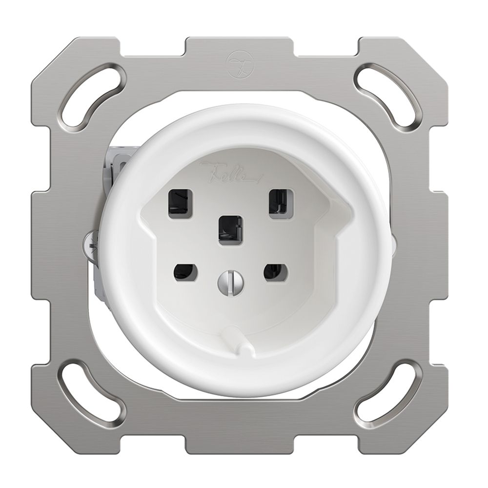 UP-Steckdose STANDARDdue T25 weiss - Elektrogrosshandel