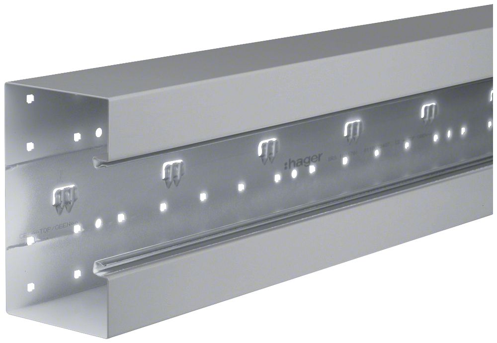 Brüstungskanal tehalit BRS 170×100×2000mm Stahl Zink - Elektrogrosshandel