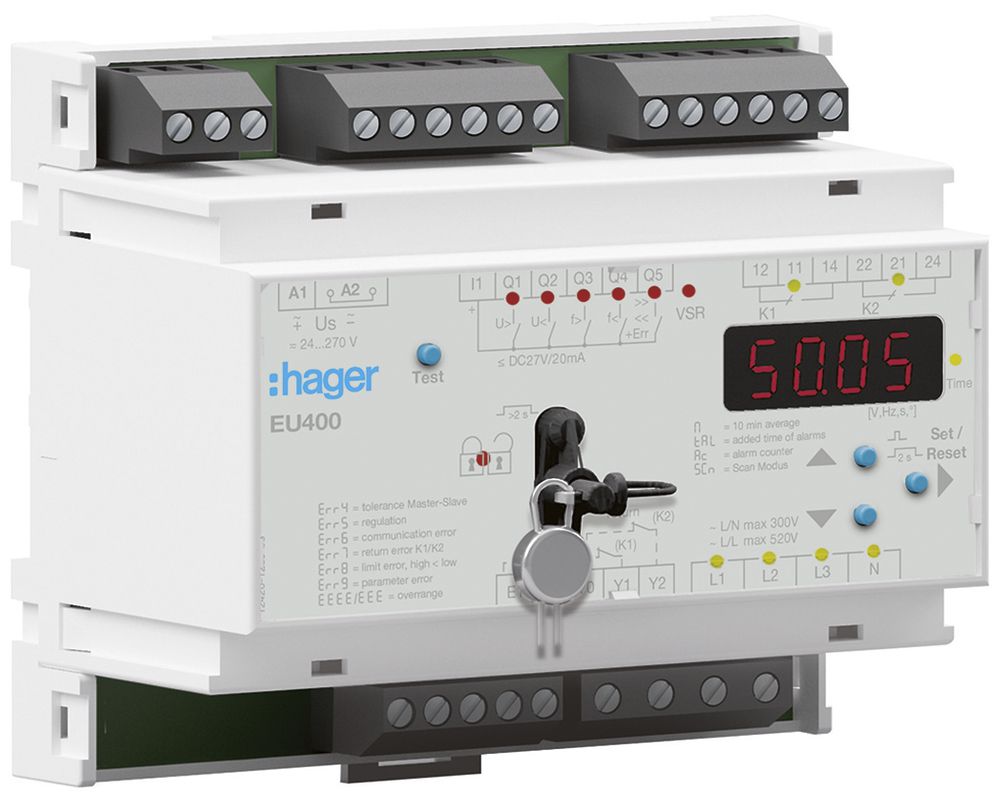 REG-Spannung-/Frequenzrelais Hager EU400 - Elektrogrosshandel
