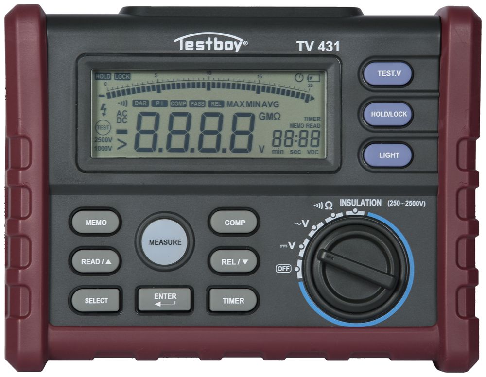 Isolationswiderstands-Tester ELBRO Testboy TV431 - Elektrogrosshandel