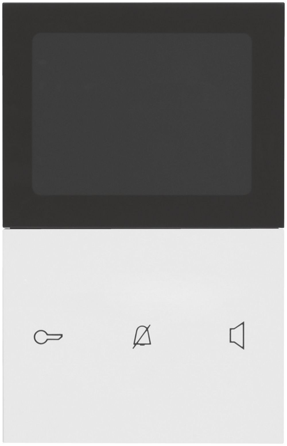 AP-Innenstation Video Hager elcom.touch Komfort 2-Draht, weiss ...
