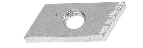 Gleitmutter Almatec AZ 2.6 M6 trapezförmig verzinkt - Elektrogrosshandel