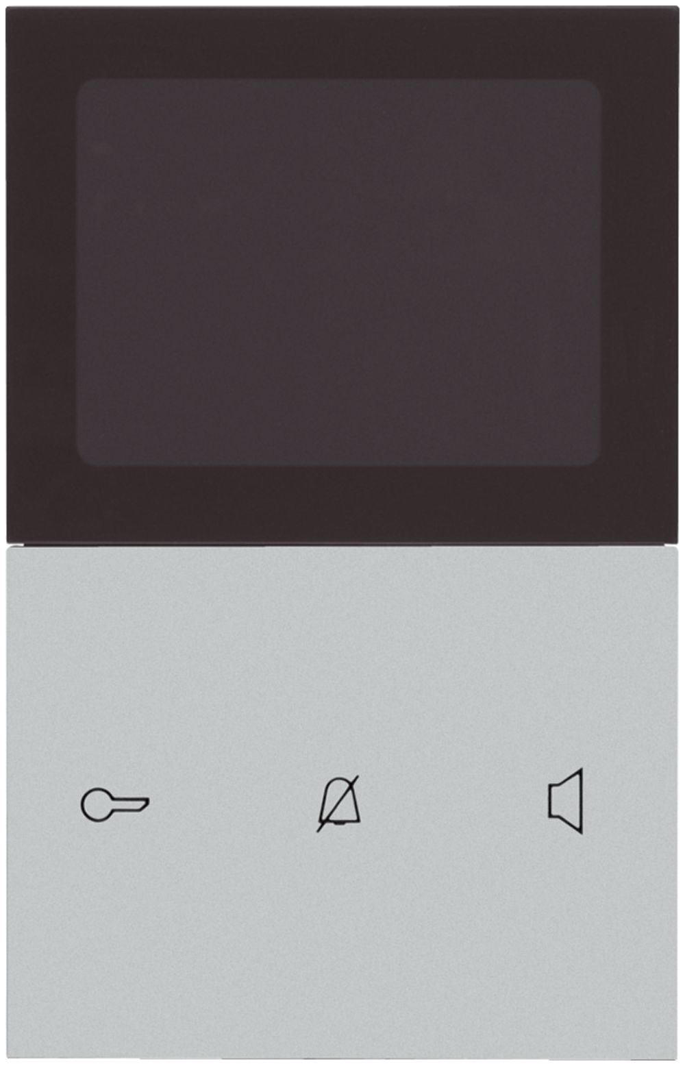 AP-Innenstation Video Hager elcom.touch Komfort 2-Draht, lichtgrau ...