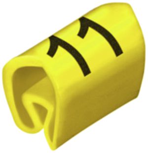 Leitermarkierer Weidmüller CLI C MP für Ø3…5mm 6×4.2mm Aufdruck: 11 ...